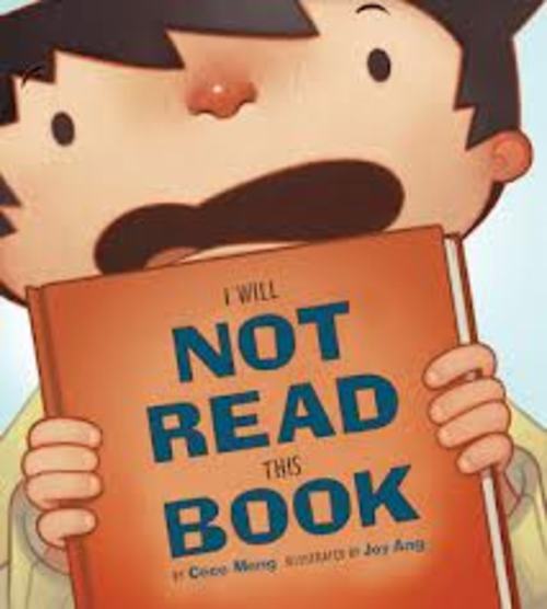 I Will Not Read This Book | Beanstack Parent Recommended Kids Books